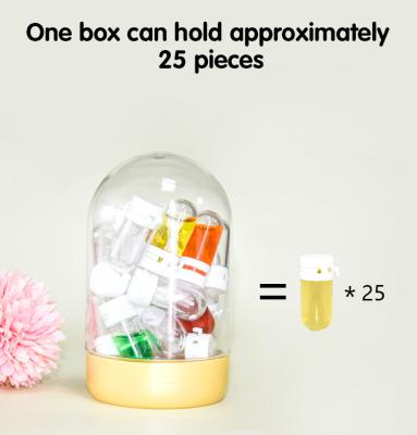 China Disposable cosmetic bottles PETG 2ml 2.5ml  3ml Cosmetic essence bottle for sale