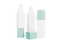 China Sleep spray bottle 50ml 75ml 90ml Square PE lotion or spray bottle for sale