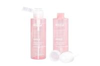 China 200ml PET Nail Polish Remover Pump Bottle  Custom Logo pink color bottle for sale