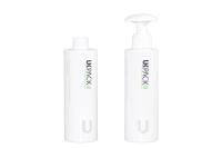 China 200ML PET Remover Pump Bottle For Personal Care  PCR pump and bottle cosmetic packaging for sale