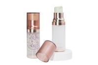 China Pearl essence  packaging bottle 30ml airless pump bottle for sale