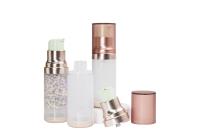 China Pearl essence  packaging bottle 30ml airless pump bottle for sale