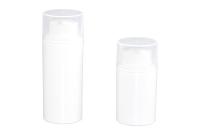 China 50ml/100ml PP Airless Lotion Bottle Skin Care Packaging Essence Liotion Suncreen Bottle UKA77 for sale