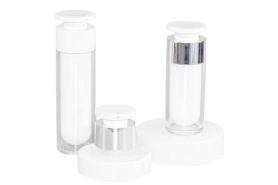 China 15ml/30ml/50ml Customized Color And Logo Lotion Sunscreen Essence Airless Pump Bottle Skin Care Packaging UKA79 for sale