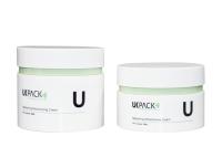 China 100g/200g Customized Color And Logo Cream Jar Face / Eye Cream Container Skin Care Packaging UKC71 for sale