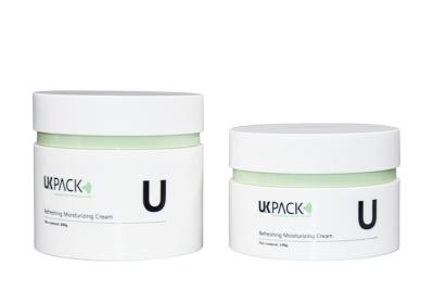 China 100g/200g Customized Color And Logo Cream Jar Face / Eye Cream Container Skin Care Packaging UKC71 for sale