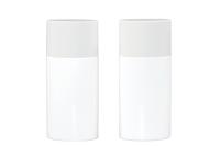 China 50ml PE Grey And White Sunscreen Bottle Skin Care Packaging UKL33B for sale