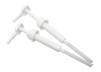 China 15ml / 30ml Dosage PP Plastic White Sauce Dispenser Pump 43mm Closure UKR30 43mm NR Square Head for sale