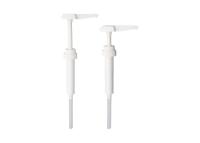 China Food Grade PP 38-400 Closure Square Head Sauce Dispenser Pump White Leakproof For Kitchen for sale