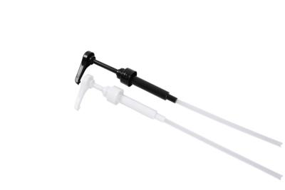 China 5ml/8ml/10ml Dosage 33mm Closure Syrup Pump Dispenser Long Neck Pump UKS10 for sale