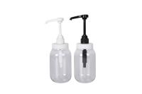 China 5ml/8ml/10ml Dosage Syrup Pump Dispenser With 300ml 450ml 650ml 700ml Container UKS10 for sale