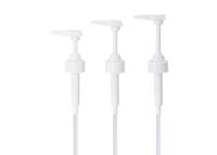 China 38-410 Closure Food Grade PP Square Head Sauce Dispenser Pump 5ml 8ml 10ml Dosage UKS10 for sale