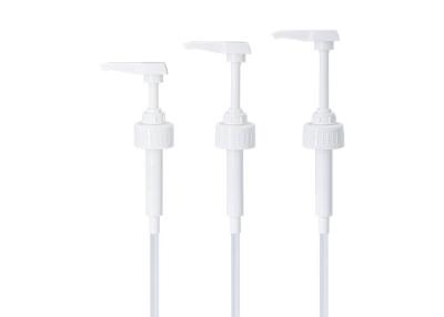 China 38-410 Closure Food Grade PP Square Head Sauce Dispenser Pump 5ml 8ml 10ml Dosage UKS10 for sale