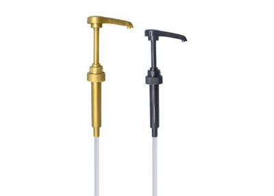China PP Sauce Dispenser Pump 5ml 8ml 10ml Dosage Drip Proof Design 28-400 Closure Coffee Jucie Use for sale