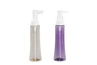 China 100ml PET Makeup Cleansing Oil Makeup Remover Pump Bottle Cosmetic Cleanser Packaging UKG30 for sale