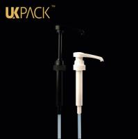 China Food Grade Certified By German TUV Laboratory Plastic Sauce Dispenser Pump 5ml-8ml-10ml Gold for sale