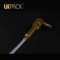 China Food Grade Certified By German TUV Laboratory Plastic Sauce Dispenser Pump 5ml-8ml-10ml Gold for sale
