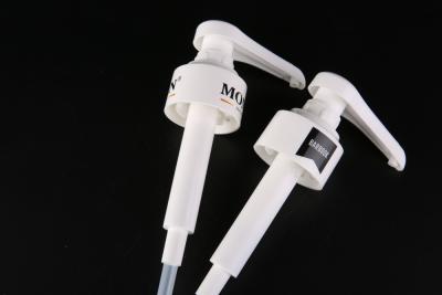 China White Universal Closure PlasticFood Grade Certified By German TUV Laboratory Syrup Pump Dispenser 5ml 8ml 10ml UKS10 for sale