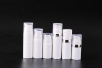 China Plastic Airless Pump Bottles Cosmetic / Colorful Pump Dispenser Bottle for sale