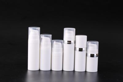 China Plastic Airless Pump Bottles Cosmetic / Colorful Pump Dispenser Bottle for sale