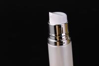 China Smooth PP 15ml Airless Pump Bottles With Buckle Type , Airless Dispenser Bottles for sale