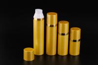 China PP Airless Pump Bottles Dispenser  30ml 50ml 75ml 100ml Airless spray bottle Snap Fastener  Design for sale