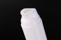 China 100ml 150ml 200ml Plastic Airless Pump Bottles For Cosmetics Big Capacity SS304 Spring for sale