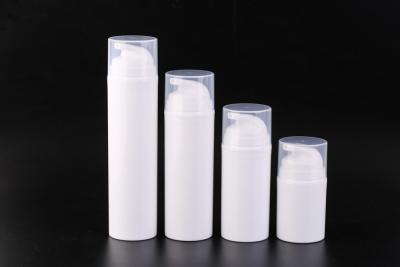 China White Color Plastic 100ml Mask Airless Pump Bottles 200ml Airless Pump Dispenser for sale