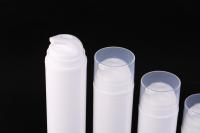 China White Color Plastic 100ml Mask Airless Pump Bottles 200ml Airless Pump Dispenser for sale