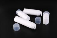 China White Color Plastic 100ml Mask Airless Pump Bottles 200ml Airless Pump Dispenser for sale