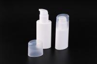 China PP Oval Airless Pump Bottles 30ml&50ml Oval Cosmetic Lotion Bottles for sale