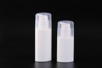 China PP Oval Airless Pump Bottles 30ml&50ml Oval Cosmetic Lotion Bottles for sale