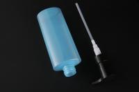 China Flat PET Makeup Remover Pump Bottle Adjust The Orientation150ml for sale