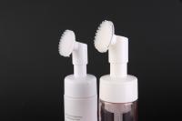 China Cosmetic Empty Foaming Hand Soap Bottles With Cleansing Pad Bubble Brush 100ML 150ML 170ML 200ML for sale