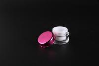 China Gift Packaging 5ml PMMA Mini Cosmetic Containers / Empty Cosmetic Jars for sale