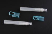 China Mini Cosmetic Containers 10ml Travel Perfume Plastic Spray Bottle for sale