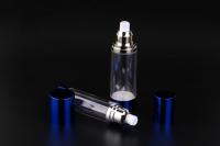 China UKMS02 15-30-50-80-100-120  AS material High grade airless emulsion bottle airless spray bottle for sale