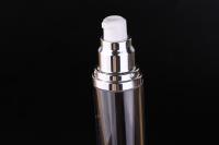 China UKMS03 15-30-50ml Pump High Low Round Cosmetic High quality Airless AS Cosmetic bottle, Spray airless bottle for sale