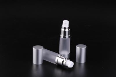 China UKMS05 15ml-20ml  Fine diameter High quality AS Cosmetic Airles lotion bottle Essence bottle for sale
