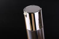 China UKMS09 15ml-30ml-50ml-80ml-100ml-120ml New style AS Cosmetic plastic airless lotion bottle,body lotion bottle for sale