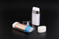 China UKMS11 15ml+15ml Double inner bottle airless PMMA  luxury Cosmetic bottle for sale