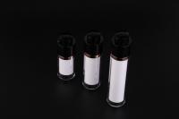 China UKMS14 15ml-30ml-50ml Round Rotating lift type airless bottle acrylic airess bottle for Men cosmetics for sale