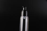 China UKMS16 15ml-30ml-50ml High quality airless 50ml AS Cosmetic bottle,black airless bottles for sale