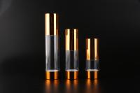China UKMS17 15ml-30ml-50ml UKPACK Acceptable AS Custom cosmetic Gold alumina vacuum bottle for sale
