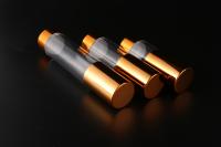 China UKMS17 15ml-30ml-50ml UKPACK Acceptable AS Custom cosmetic Gold alumina vacuum bottle for sale