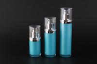 China UKMS19 15ml-30ml-50ml UKPACK Double Layer 30ml PMMA Cosmetic Airless Pump Bottle For Essence Eye Cream for sale