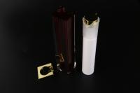 China UKMS21 15ml-30ml-50ml High Grade Acrylic Square Essence Cosmetics Airless Packing Bottle for sale
