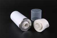 China UKMS23 50ml-80ml-120ml Attractive Appearance Double Layer 100ml PMMA Cosmetic Airless Bottle for sale