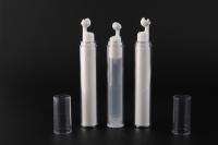 China UKMS35 7ml-10ml-15ml Cosmetic Eye Cream Bottle With Stainless Steel Ball Massage Function Airless Bottle Of Eye Essence for sale