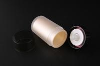 China UKMS36 30ml-50ml Double Layer PMMA Cosmetic Airless Bottle For Essence Eye Cream Airless Bottle For Men Cosmetic for sale